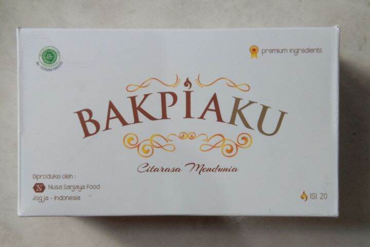 BAKPIAKU. isi 20 pcs. varian rasa lengkap | Lazada Indonesia