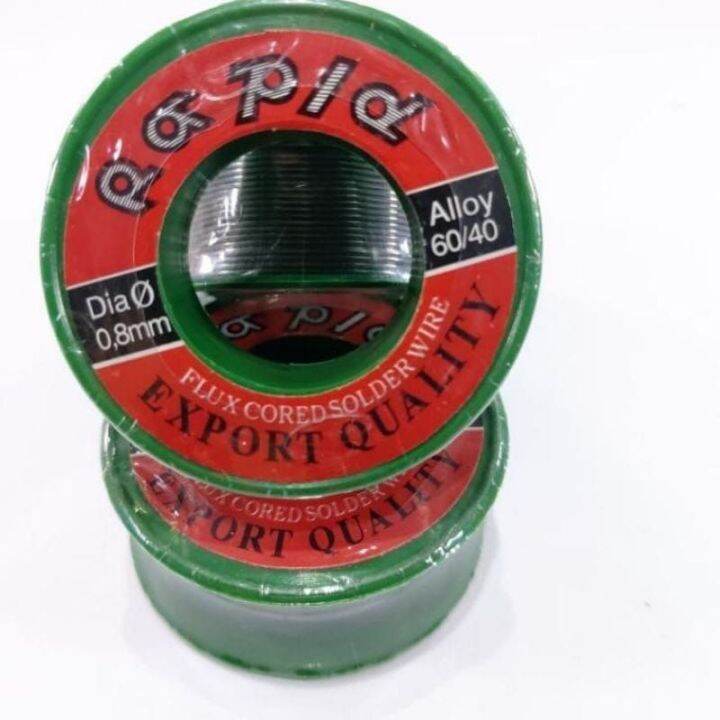 Tenol Timah Solder Diameter 0.8mm Alloy 40/60 RAPID Panjang 10M OSMOND ...