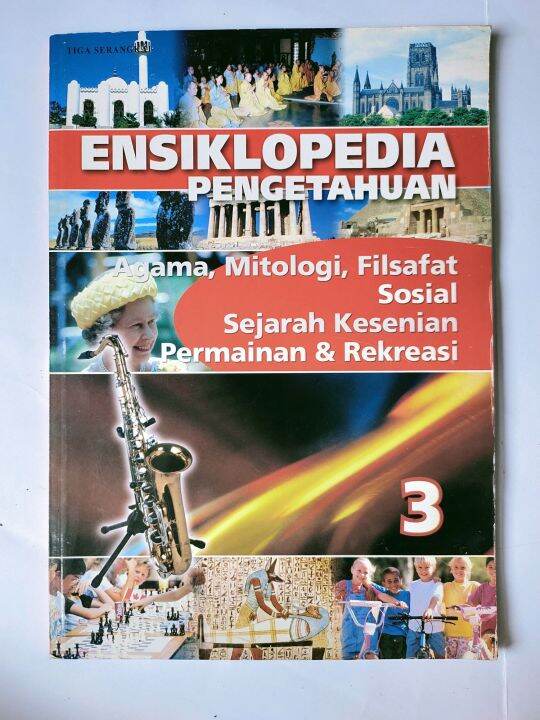 buku pendidikan - ensiklopedia pengetahuan 3 - agama, mitologi, filsafat sosial sejarah kesenian ...