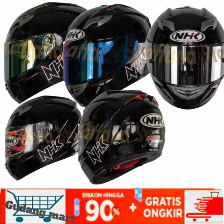 Helm NHK Gp 1000 Paket Visor Blue Gold NHK Sport World Class NHK Dobel Visor NHK Sport PROMO ...