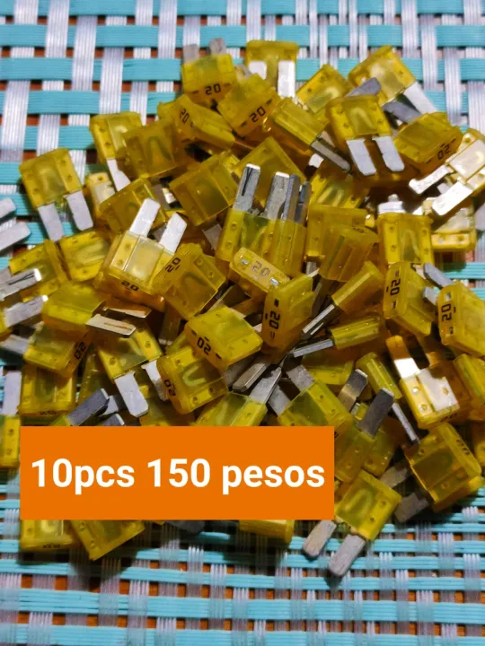20 AMPS MICRO FUSE 02 PACIFIC JAPAN 10PCS 150 PESOS | Lazada PH