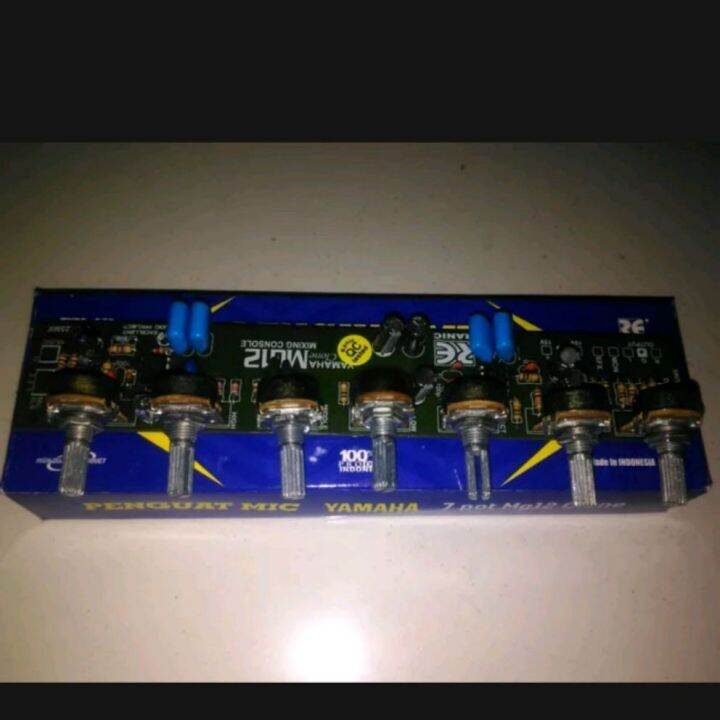 Rangkaian modul kit preamp Mic penguat Mic Yamaha Type mixer MG ...