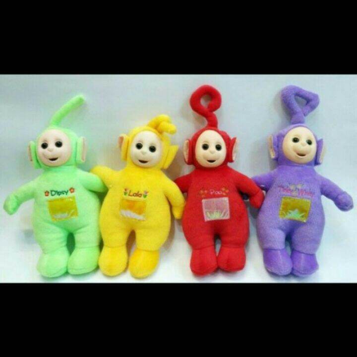 Mainan Boneka Teletubbies Character Poh Lala Dipsi Tinki Winki Kain ...