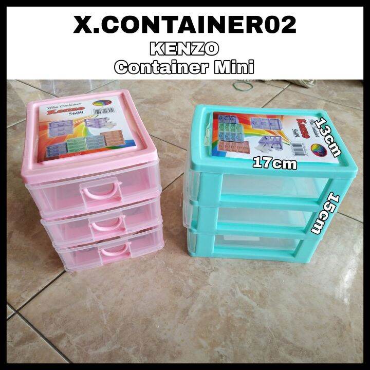 Laci Mini Susun 3 Container kenzo | Lazada Indonesia