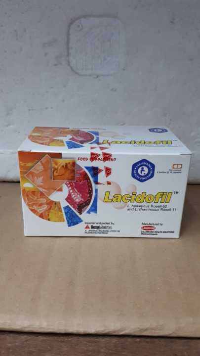 Lacidofil kapsul [1 box 60 kapsul] | Lazada Indonesia