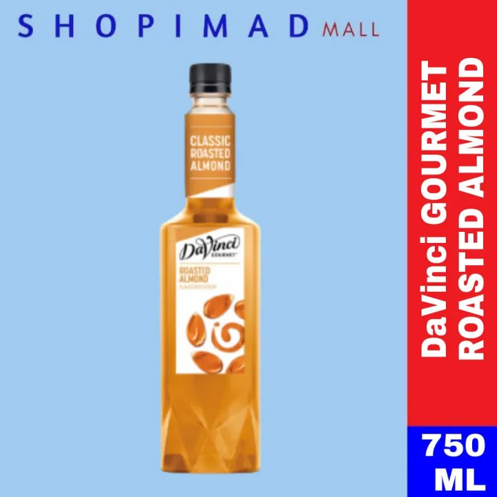 [750ml] DAVINCI GOURMET ROASTED ALMOND FLAVOR | ALMOND SYRUP | Lazada