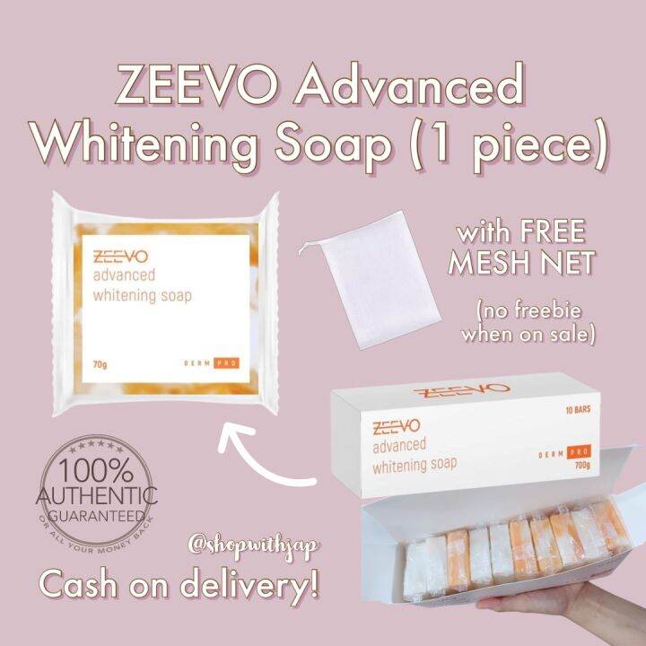 Zeevo PER PIECE of Advanced Whitening Soap | Lazada PH