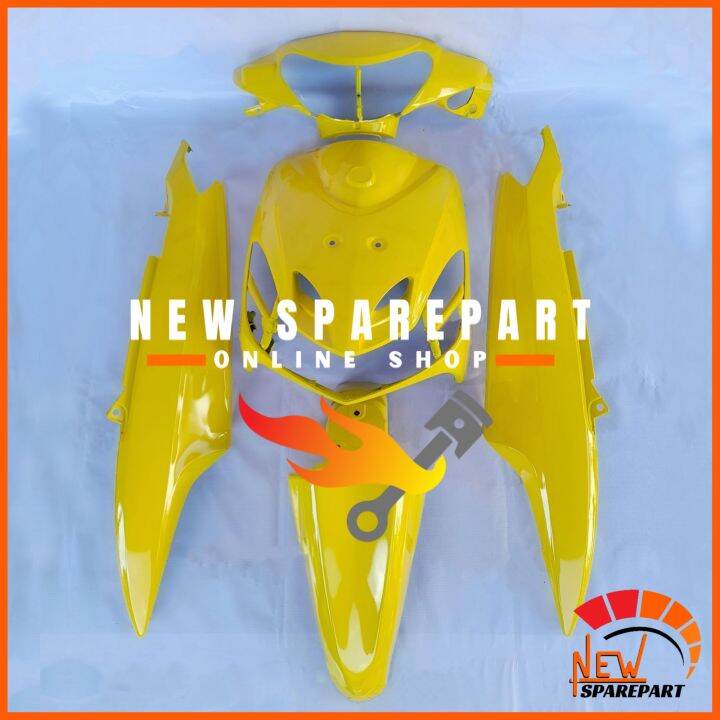 Full Body Alus Yamaha Mio New Smile Custom Variasi Warna Kuning ...