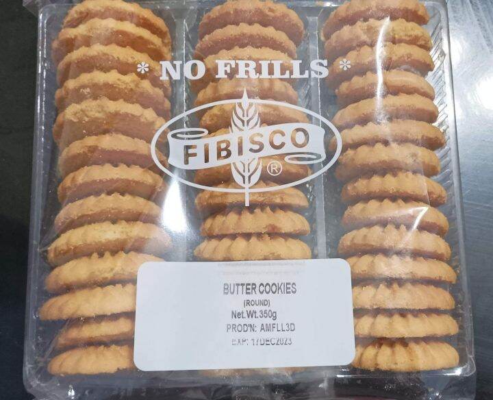 Fibisco butter cookies round 350grams | Lazada PH
