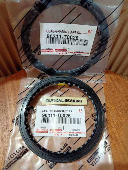 SEAL CRANKSHAFT BELAKANG TOYOTA INOVA BENSIN SEAL KRUK AS BELAKANG ...