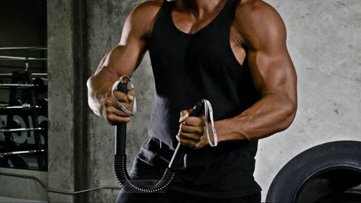 Power Twister Bar Upper Body Exercise for Chest, Shoulder, Forearm ...