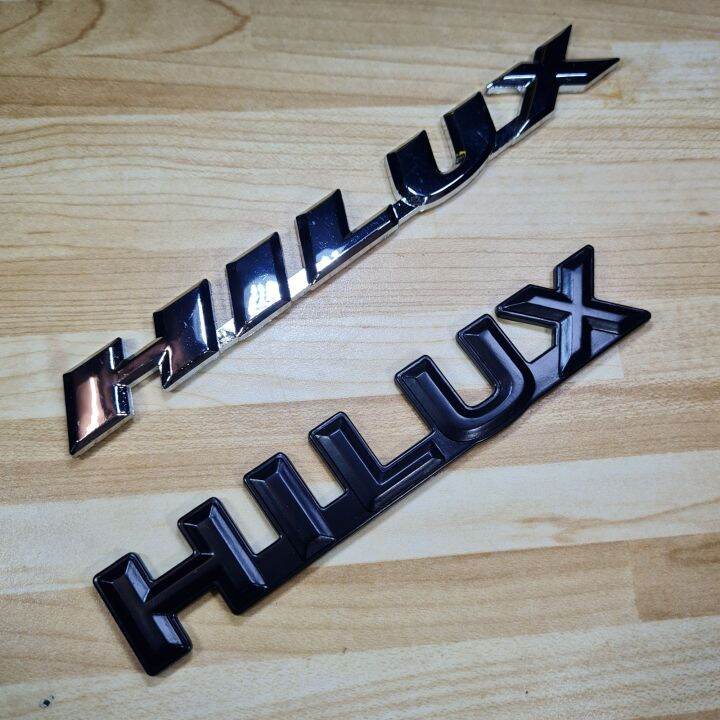 Small size Toyota Hilux Abs Chrome Plating Emblem Logo Sticker | Lazada