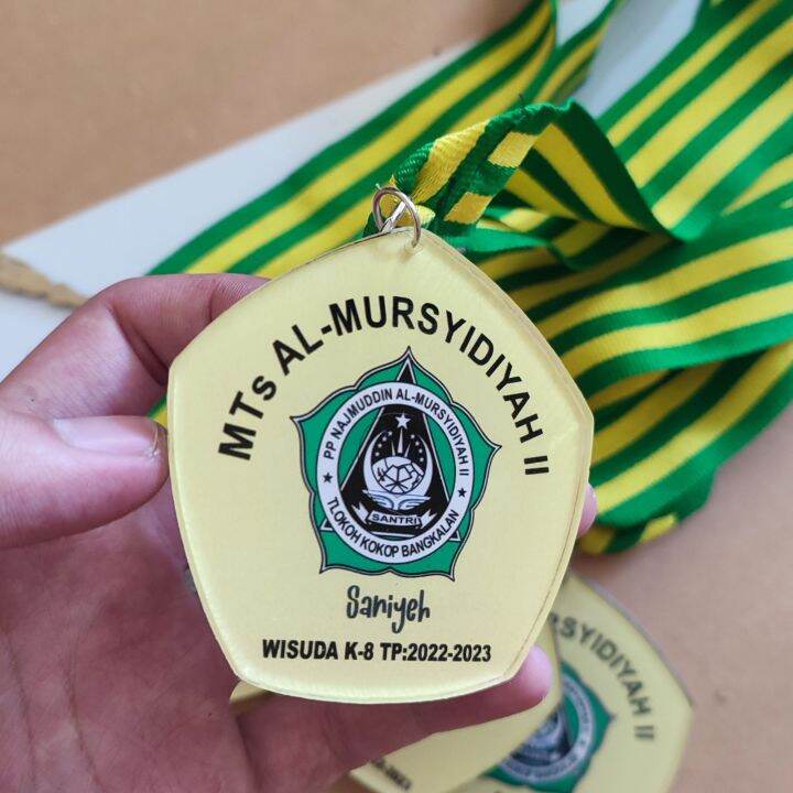 Medali Wisuda Akrilik Custom | Lazada Indonesia