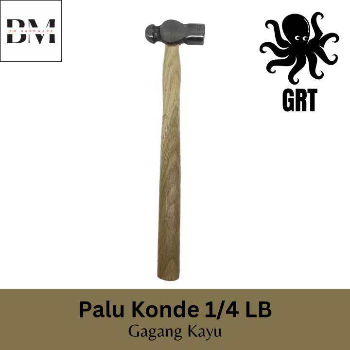 Palu Konde 1/4 LB GRT Gagang Kayu | Lazada Indonesia
