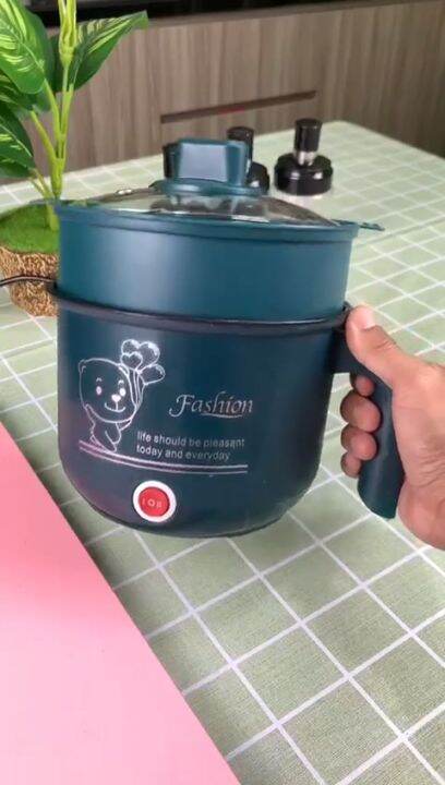 Panci Listrik Elektrik Cooker Stainless Steel Teflon Cooking Pot Panci ...