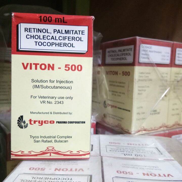 VITON ADE 500 solution for injection 100ml | Lazada PH