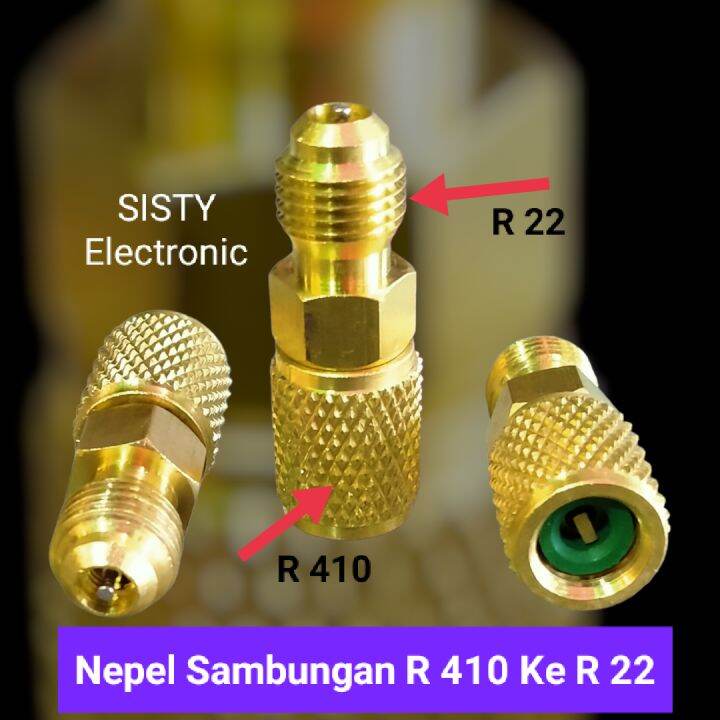 Adapter Nepel Sambungan R 410 / R 32 Ke R 22 Manipol | Lazada Indonesia