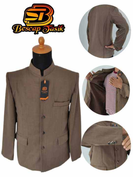 Jasko Jas Koko Polos Saku Tutup Jasko Pria Premium Busana Muslim Pria ...