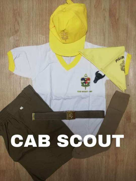 Kabs scout uniform 1 set 7 in 1 | Lazada PH
