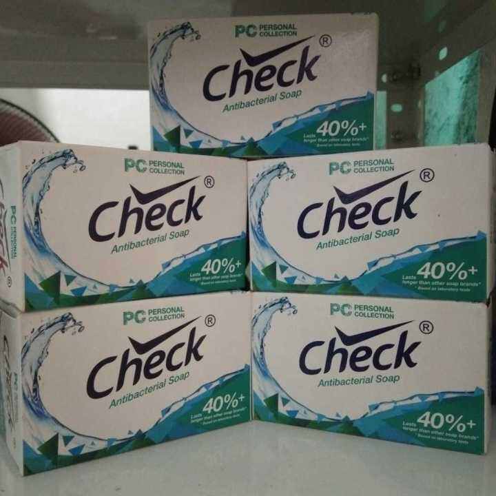COD PERSONAL COLLECTION CHECK SOAP ANTIBACTERIAL 40% 130g/135g | Lazada PH