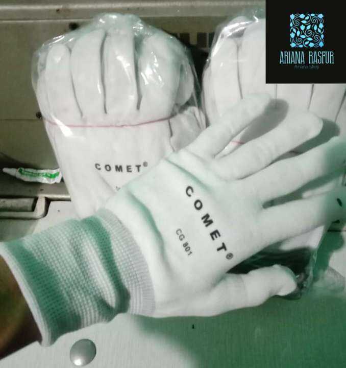 Sarung Tangan Comet Safety Isi 12 Pasang / Sarung Tangan Comet Recycle ...
