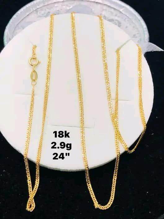 18K SD GOLD CHAIN | Lazada PH