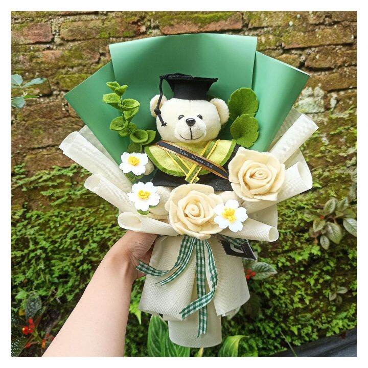 Buket Boneka Wisuda - Buket Wisuda Murah - Buket Bunga Wisuda - Ruby ...