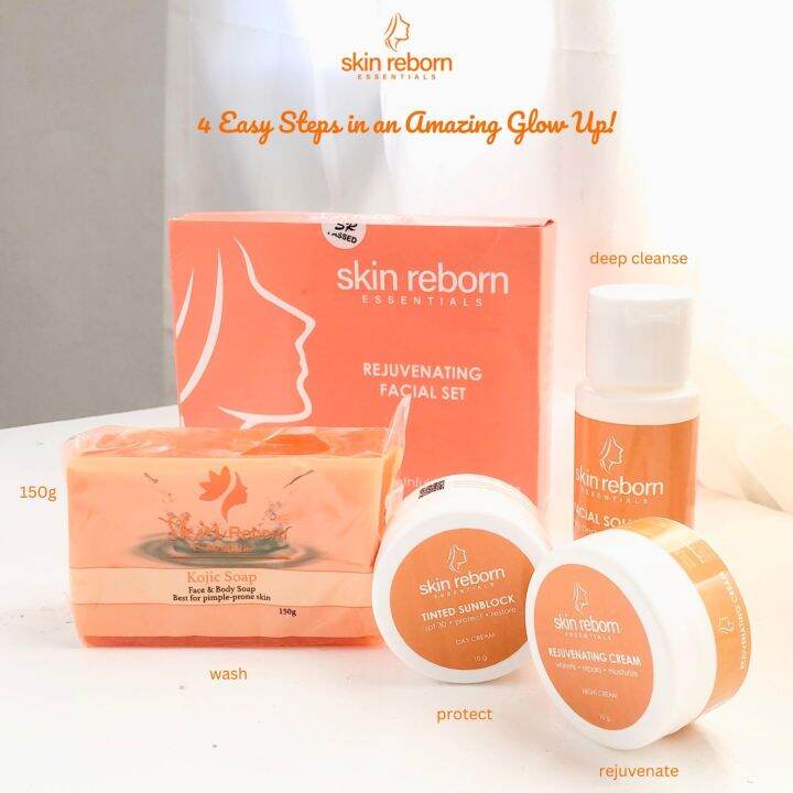 Rejuvenating Facial Set - Skin Reborn | Lazada PH