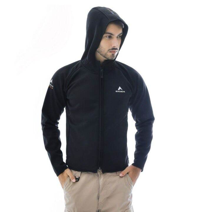 Jaket Eiger Original DNA Active Polar Softshell Jacket | Lazada Indonesia