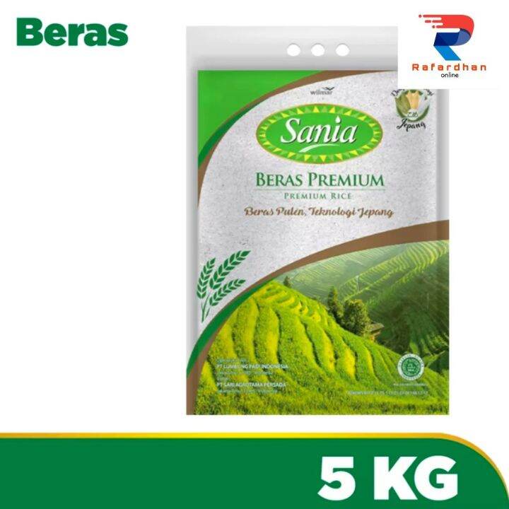 Beras Premium SANIA 5KG | Lazada Indonesia