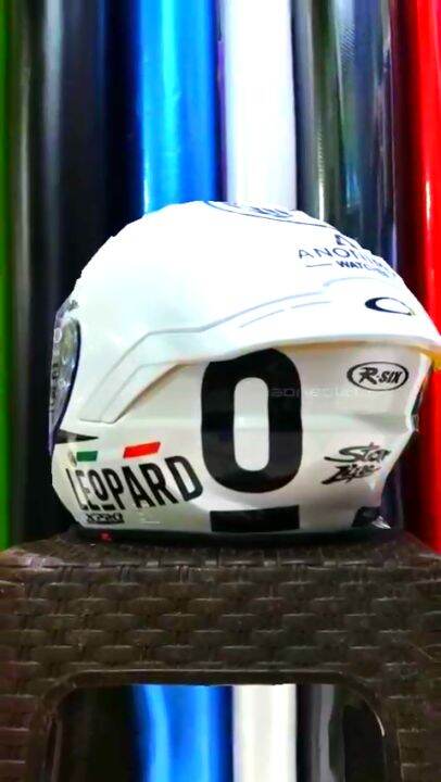 Stiker Helm Motif Leopard Untuk Helm Fullface atau Halfface | Lazada ...