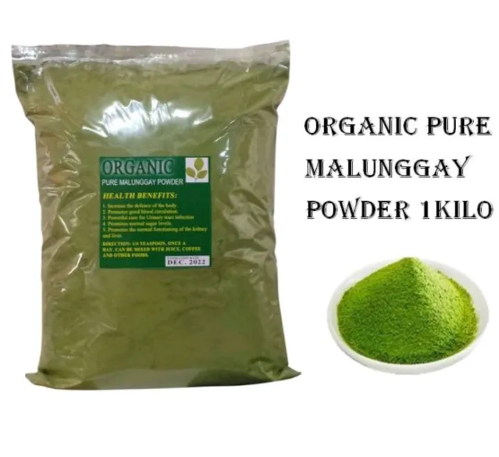 Organic Pure Malunggay Powder 1kilo | Lazada PH