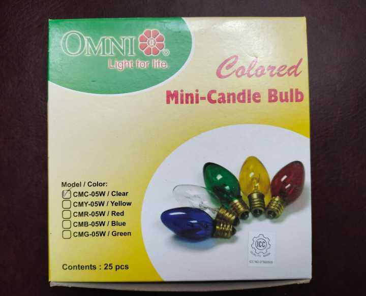 Omni Pilot Bulb, mini candle light bulb | Lazada PH