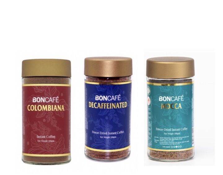 Boncafe Decaffeinated Gourmet Freeze-Dried Coffee, Colombiana, Mocca | Lazada