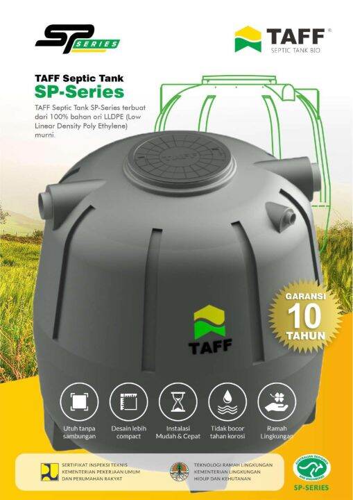 SEPTIC TANK BIO TAFF TANKI SEPTIK TAFF SP SERIES ORIGINAL BERKUALITAS ...