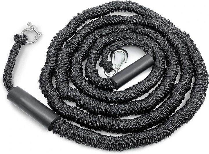 Original Anchor Buddy Stretch Line Rope 14' to 27' /Shock Absorbing ...