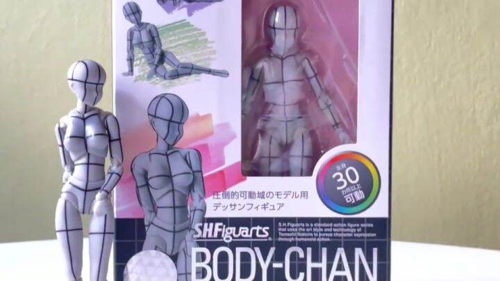 S.H.Figuarts Body-chan -Wire Frame- (Gray Color Ver.) งานญี่ปุ่นมือ 1 ...