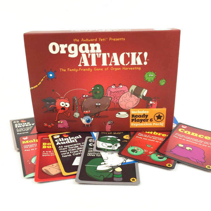 Organ Attack Organ Attack Board Games Card Spot Sales Organ Attack ...