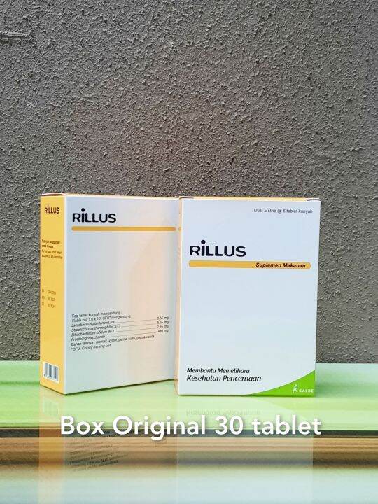 Rillus Box ( 5x6tablet ) | Lazada Indonesia