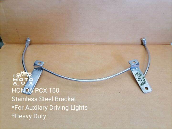 Pcx 160 Mini Driving Light Stainless Bracket | Lazada PH