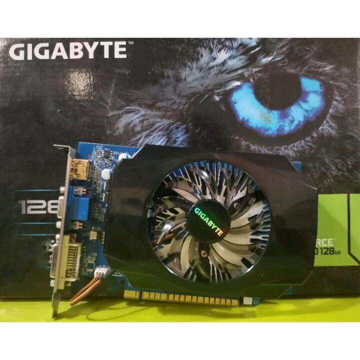 การ์ดจอ Gigabyte รุ่น NVIDIA GeForce GT 440 1GB DDR3 128bit (no box ...