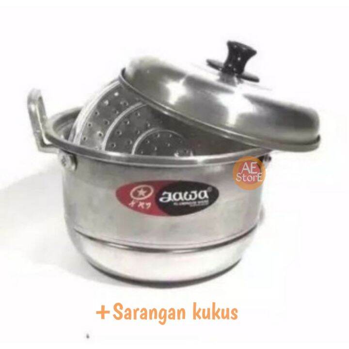 Promo COD Dandang / panci kukus Jawa no 18 Maspion panci logam jawa ...