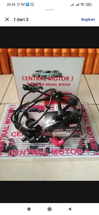 kabel busi kuda grandia 2.0cc Gallant VR 4 silinder merek Seiwa Japan dan | Lazada Indonesia