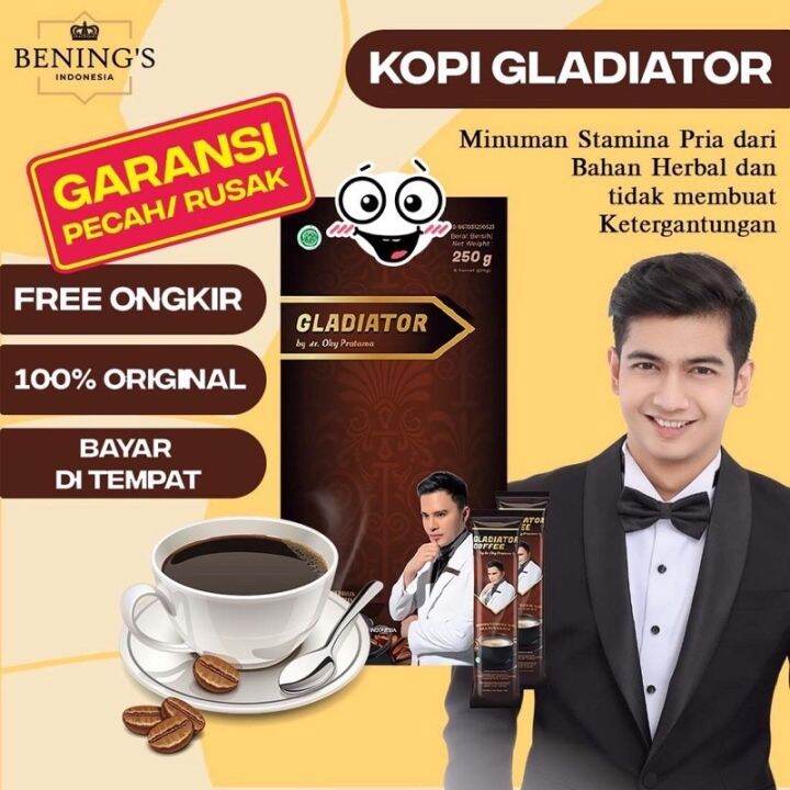 Kopi Gladiator Benings by dr. Oky Pratama | Lazada Indonesia