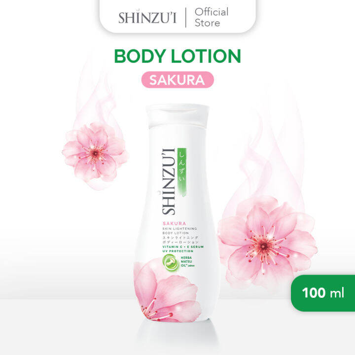 Shinzu'i Body Lotion Sakura 100ml | Lazada Indonesia