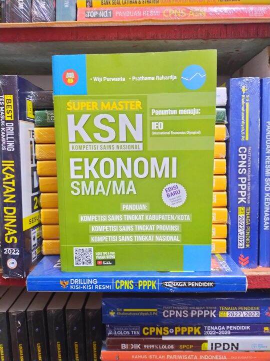 Buku Olimpiade Super Master KSN Ekonomi SMA Penuntun Menuju IEO | Lazada Indonesia