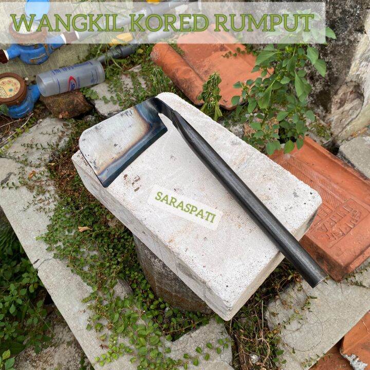 KORED RUMPUT FULL GAGANG BESI - CANGKUL TANAMAN - CANGKUL RUMPUT LIAR ...