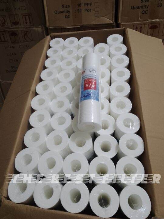 Nano Filter 10 inch 1 micron / 1 Dus 50pcs / Filter Air Nanotec / Spun ...