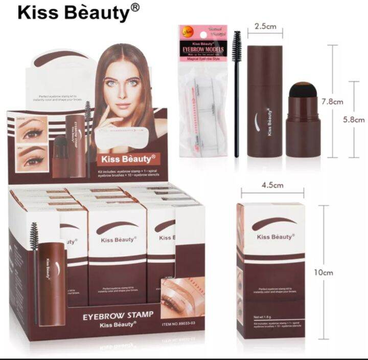 Kiss beauty eyebrow models magical eyebrow style | Lazada