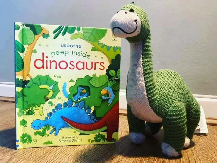 Usborne Peep Inside Dinosaurs | Lazada PH